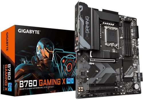 Купить Материнская плата ATX GIGABYTE B760 GAMING X (LGA1700, B760, 4*DDR5 (4800), 4*SATA 6G ...