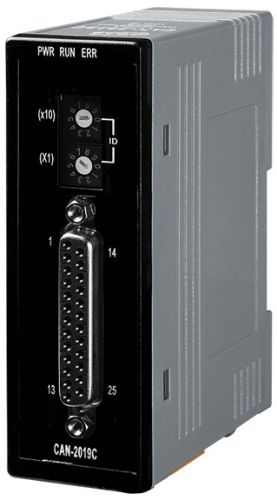 Купить Модуль ICP DAS CAN-2019C/S2 CR CANopen Slave Module of 10-channel Universal Analog Input ...