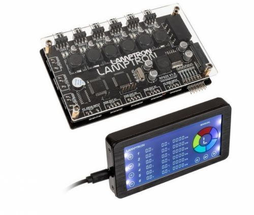 Купить Панель управления вентиляторами Lamptron LAMP-RF625B и ...